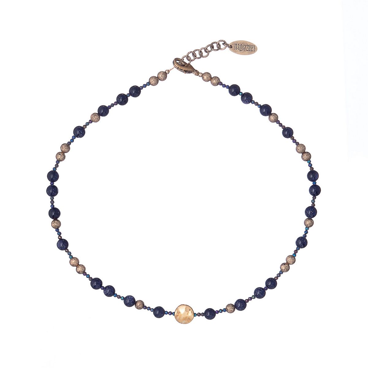 Колье Lanzerotti, Borgia, с авантюрином и кристаллами, LZ-23.01-020 ...